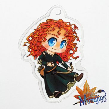 Merida of DunBroch keychain – Momiji95